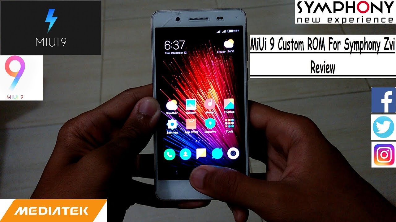 MiUi 9 On Symphony Zvi(Z6)/Panasonic Eluga Z/Star Mobile Knight Luxe ...