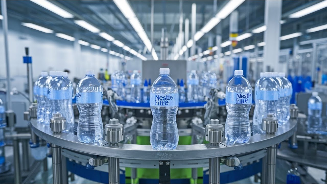 How Bottled Water is Made? - YouTube