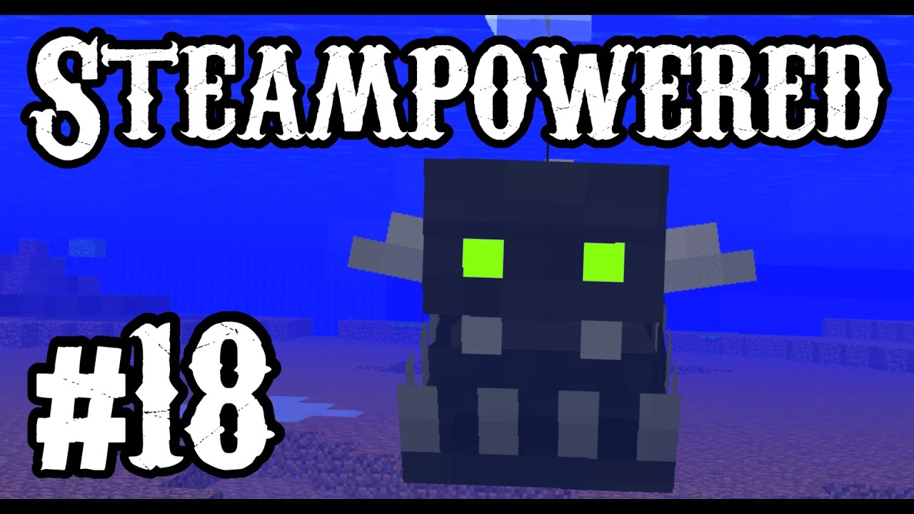 Minecraft Steampowered Ep.18-ANGLER FISH! - YouTube