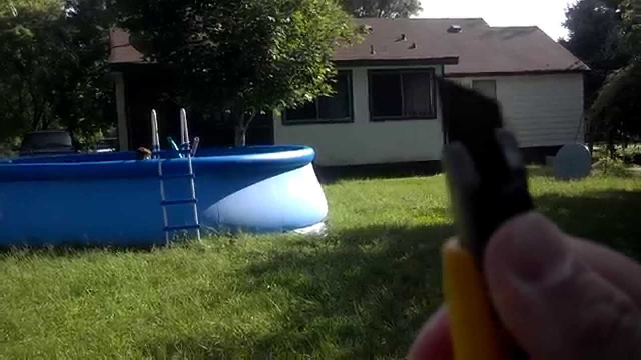 Exploding swimming pool - YouTube