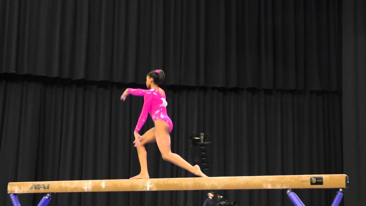 Shaylah Scott Balance Beam 2015 Nastia Liukin Cup Youtube