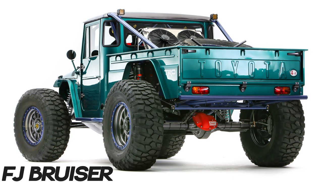 Toyota FJ Bruiser – SEMA Build - YouTube