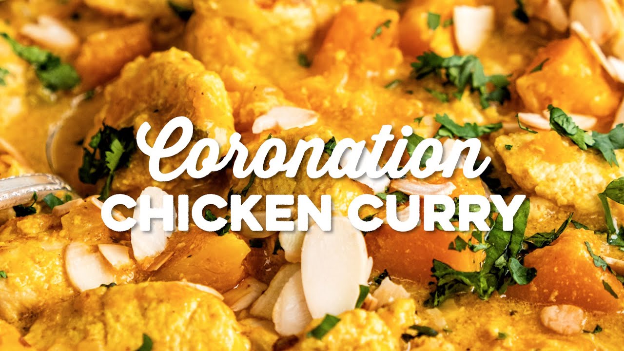Coronation Chicken Curry! | Supergolden Bakes - YouTube