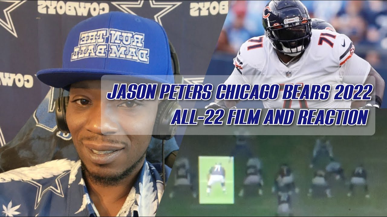 JASON PETERS 2021 BEARS ALL-22 FILM BREAKDOWN AND REACTION - YouTube