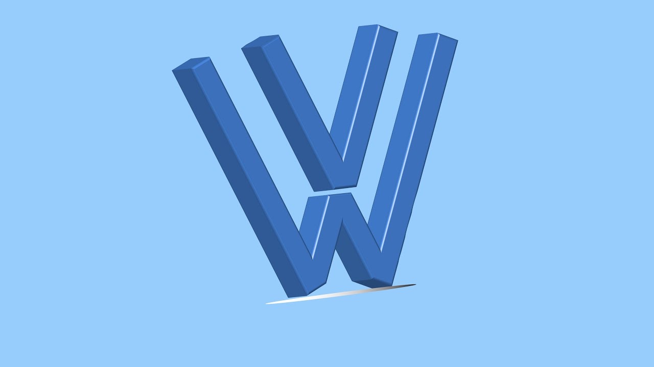 3d letters logo design in Adobe illustrator | How to create 3d text ...