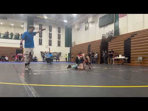 Finley McPeck, 10yo, Freestyle Women's Wrestling cradle pin