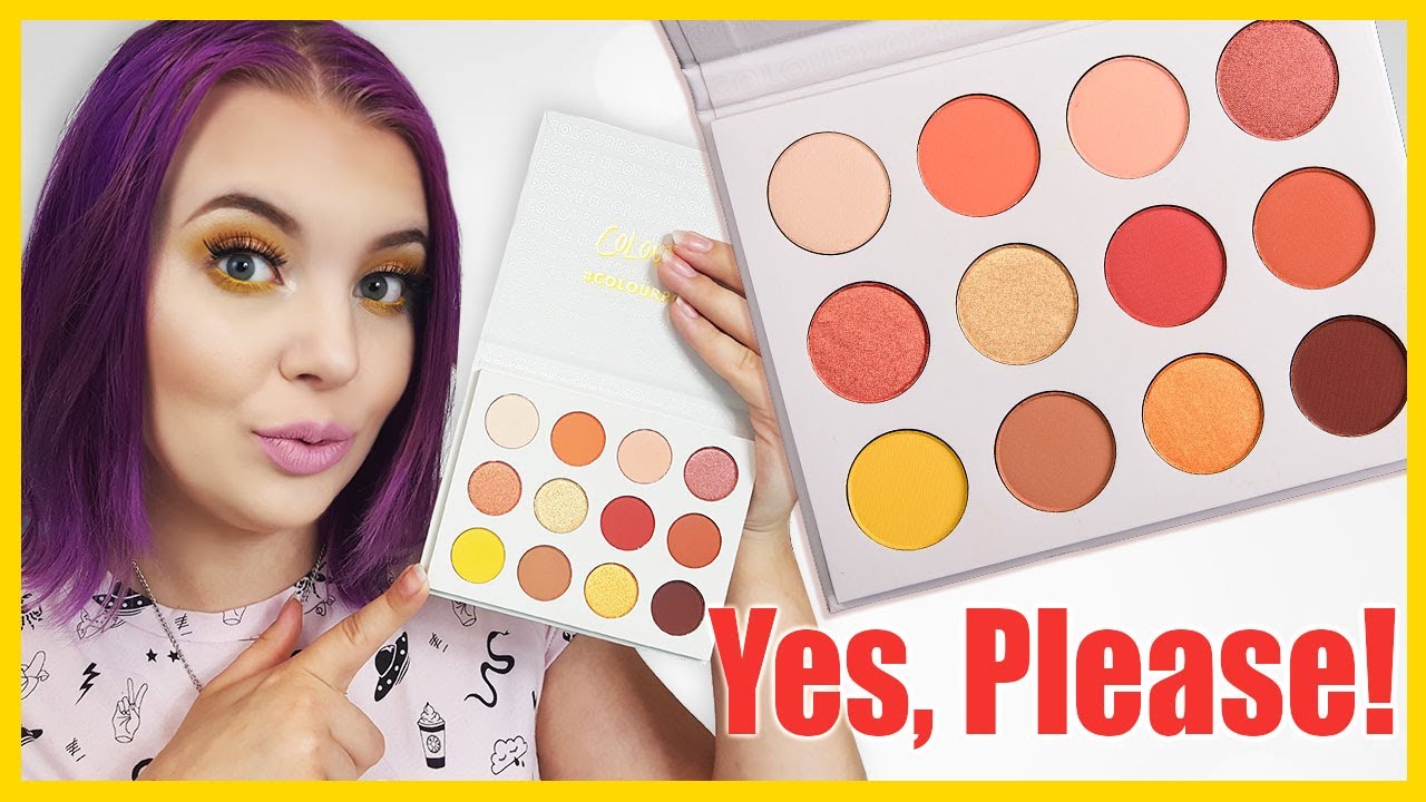 Cute AF "Yes, Please!" Colourpop Palette (Review + Swatches) - YouTube
