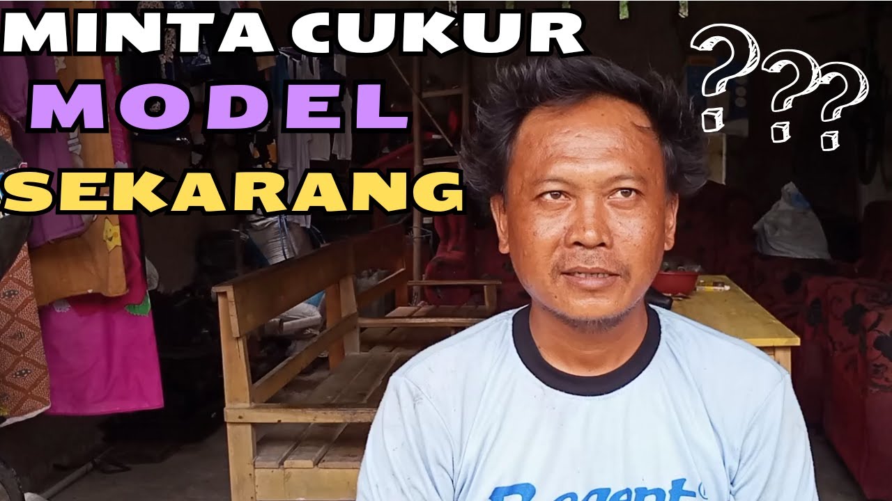 Rambut lurus tipis minta cukur potongan rambut model sekarang - YouTube