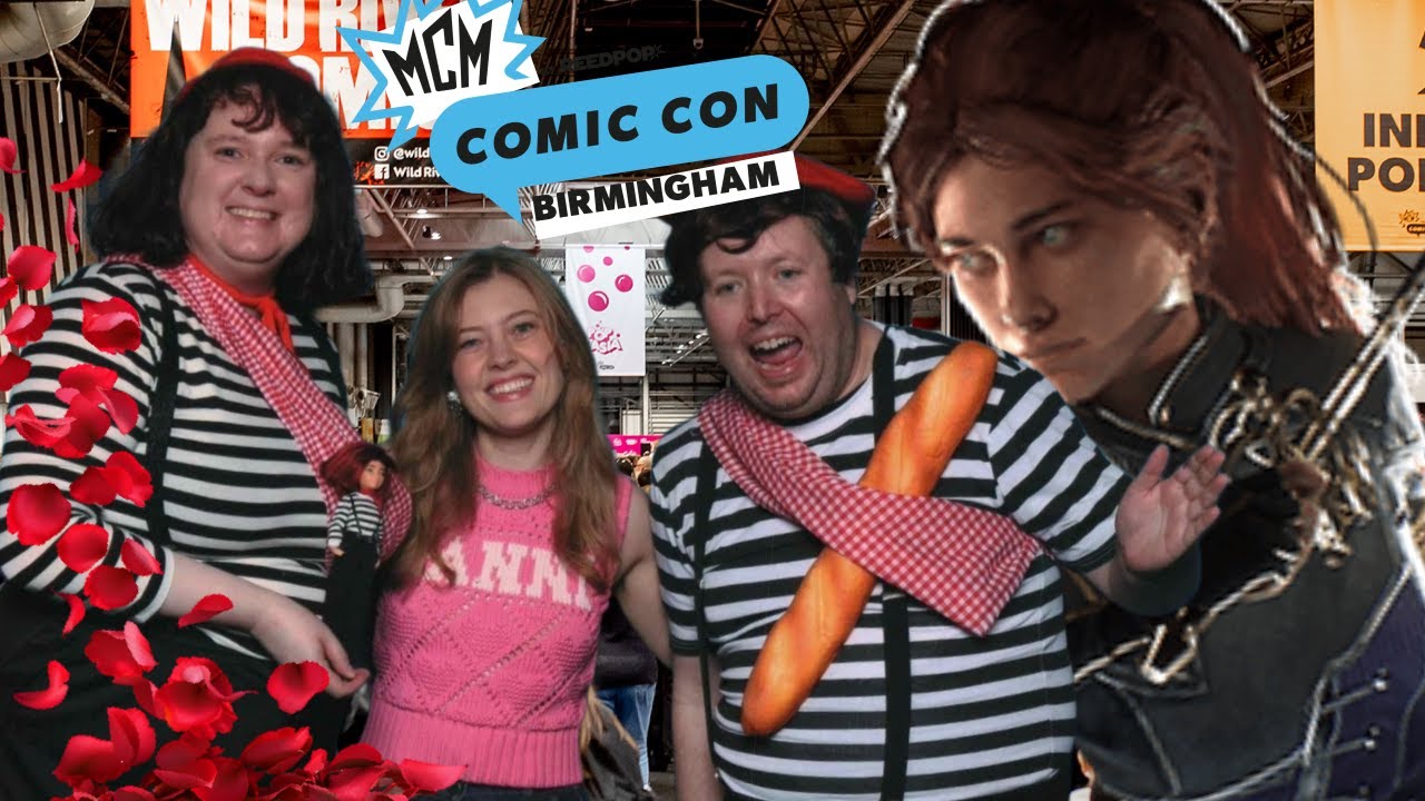 MCM comic con Birmingham 2025 vlog we met maelle from expedition 33 ...