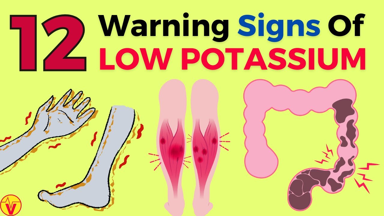 12 Warning Signs Of Low Potassium In The Body (Don't Ignore These ...