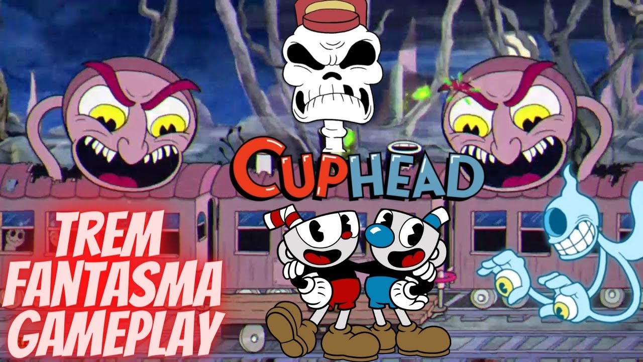 Cuphead GamePlay expresso fantasma - phantom express #gameplay #cuphead ...