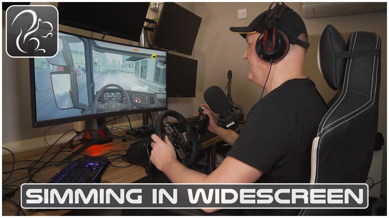 Simming in Widescreen - ROG Strix XG35VQ Curved Gaming Monitor ...