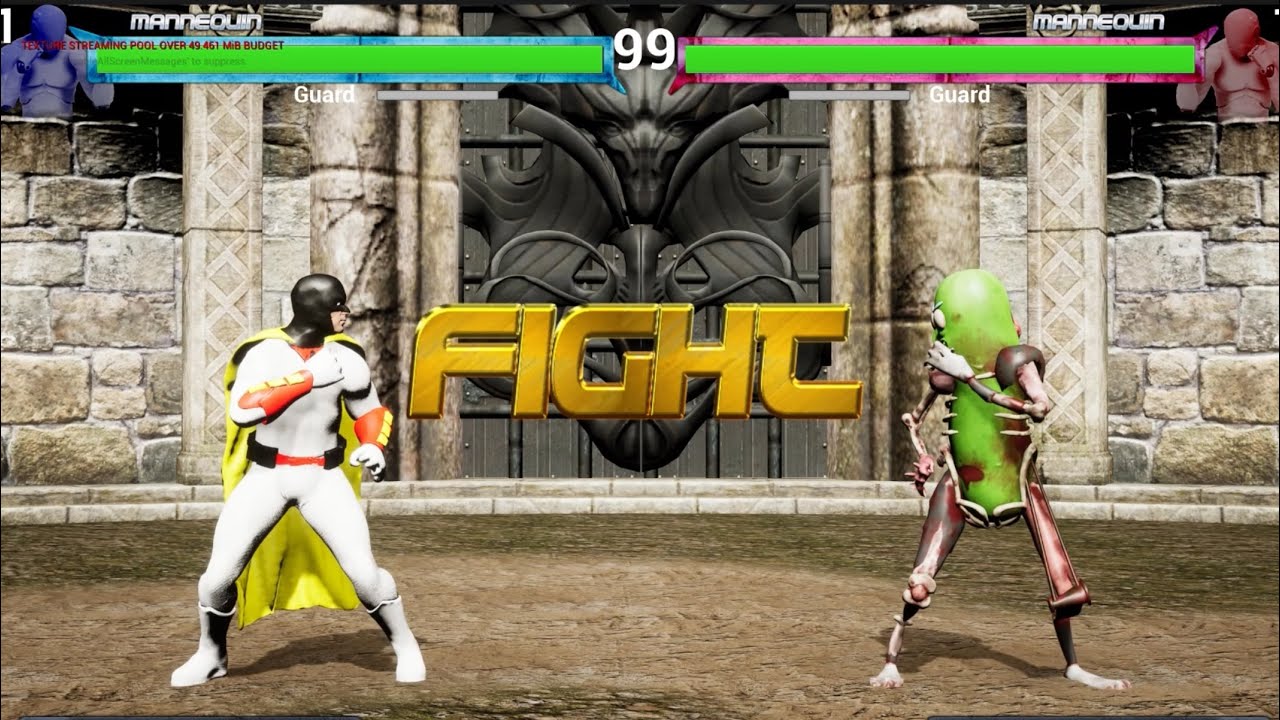 Adult Swim Video Game / UE5.3 Fighting Games Template - YouTube