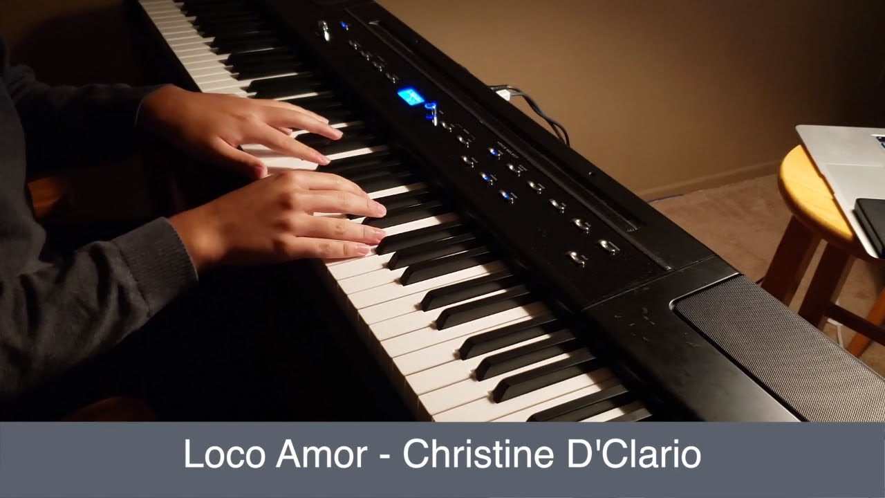 Loco Amor - Christine D'Clario(Piano Cover/Instrumental) - YouTube