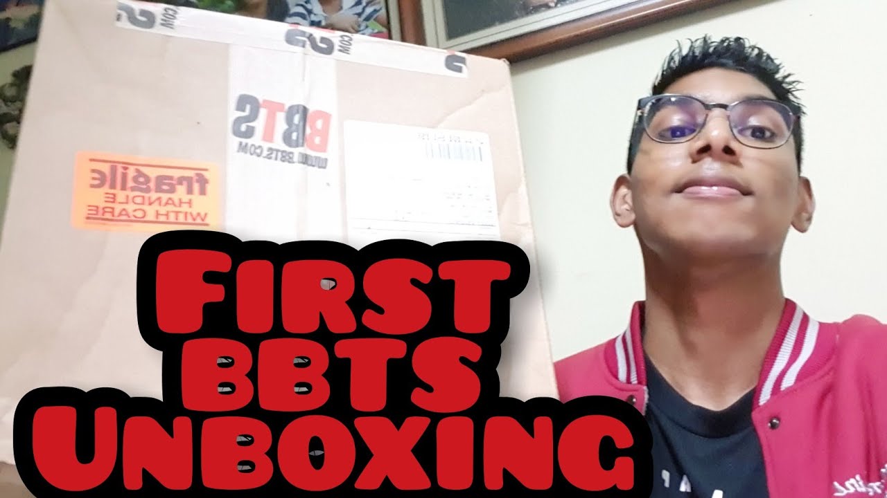 FIRST BBTS UNBOXING - YouTube