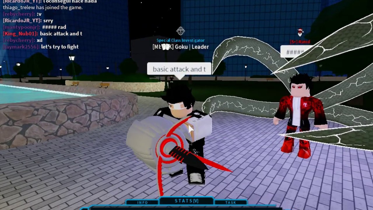 T-Human Showcase + 1v1 with Friends! (First Video) | Ro-Ghoul - YouTube