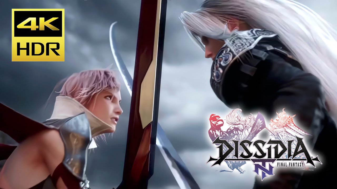 4K HDR 60FPS Dissidia Final Fantasy NT - Ending Cinematic - YouTube