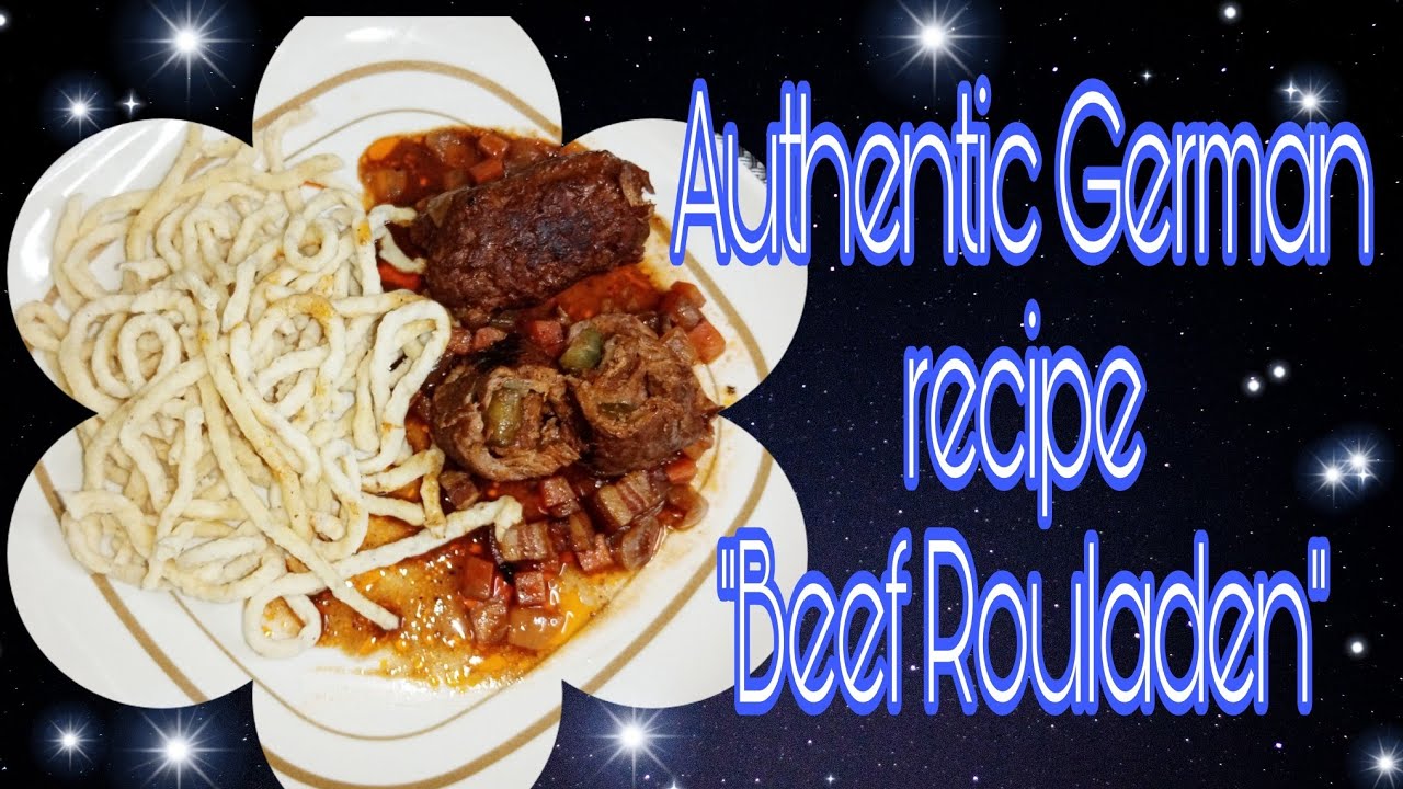 Cooking Authentic German recipe "Beef Rouladen/Rinder Rouladen" - YouTube