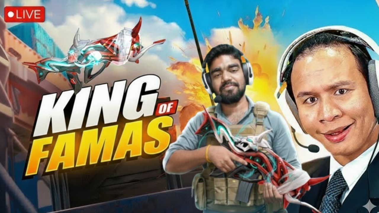 New Grandmaster Top 1 Push V Badge Lobby FF LIVE Free Fire LIVE! #ff # ...