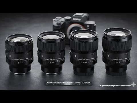 Sigma will announce a spectacular 65mm f/1.0 (?) E/L lens!