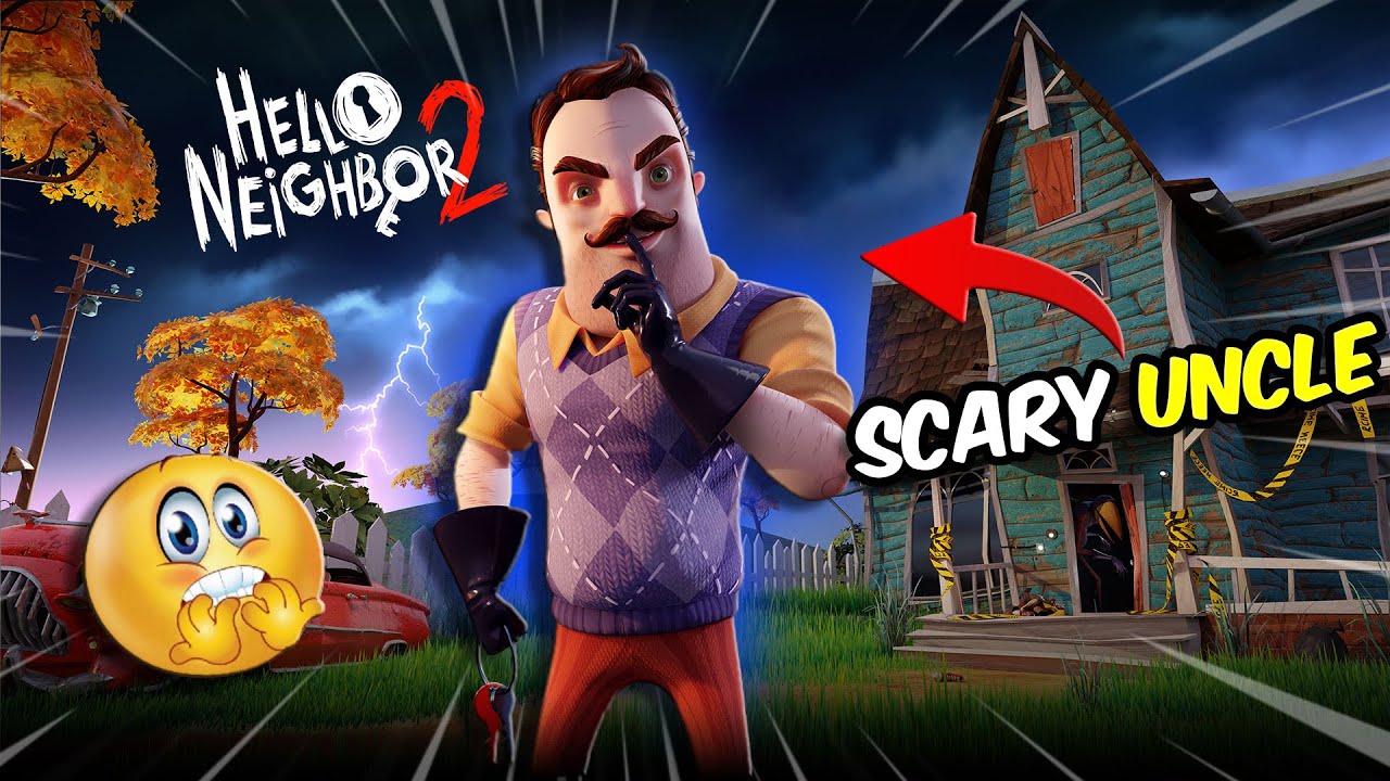 I CAUGHT UNCLE KIDNAPPING KIDS [HELLO NEIGHBOUR 2] - YouTube