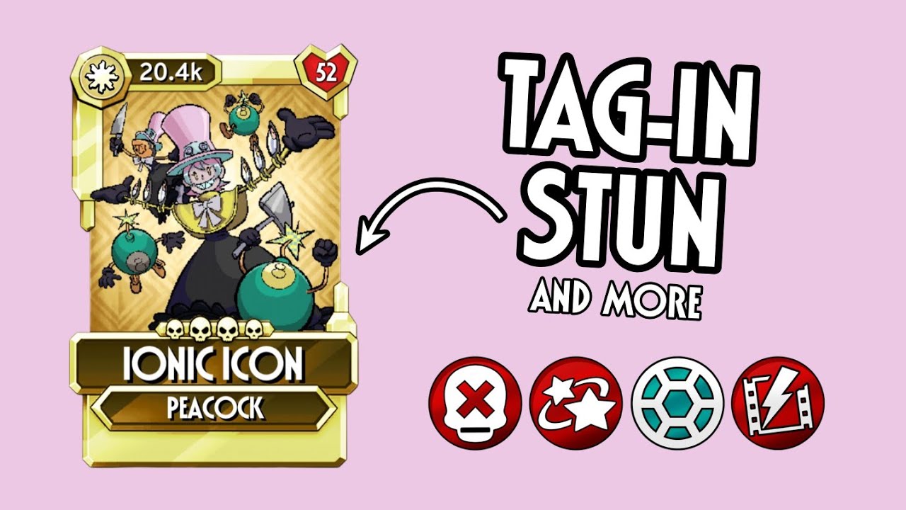 IONIC ICON Peacock showcase, skullgirls mobile 7.5.2 - YouTube