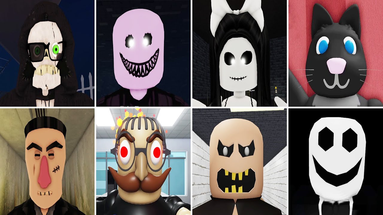 Black Day Roblox From All Scary Obby Mr Bony Dungeons,Crazy Mansion ...