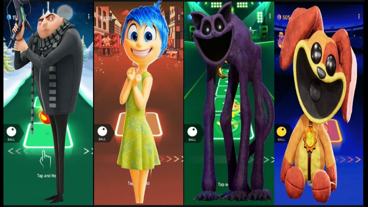 CatNap VS Inside Out 2 VS DogDay VS Despicable Me 4 - YouTube