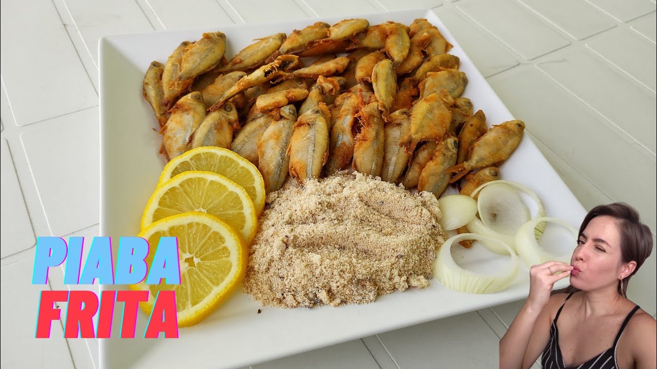 PIABA FRITA, bem sequinha e crocante. - YouTube