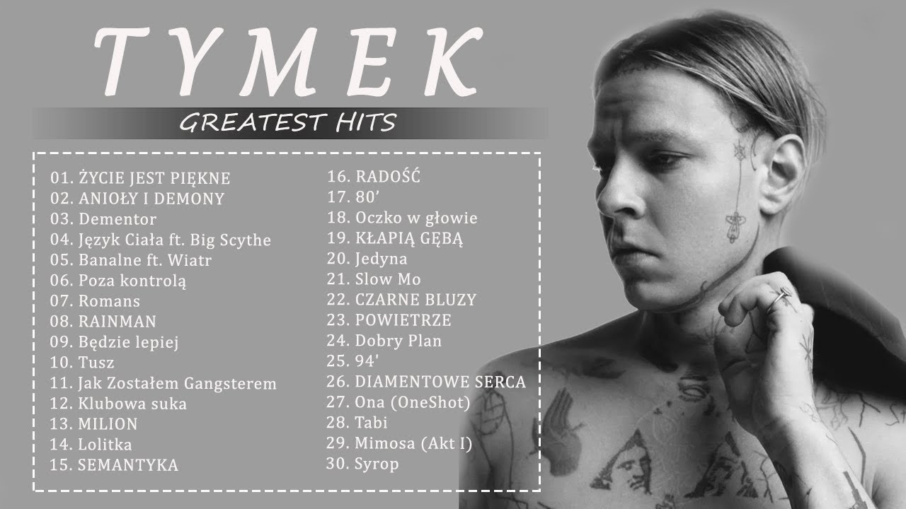 TYMEK NAJLEPSZE PIOSENKI - TYLKO DOBRE PIOSENKI HIPHOPU - TYMEK SET ...