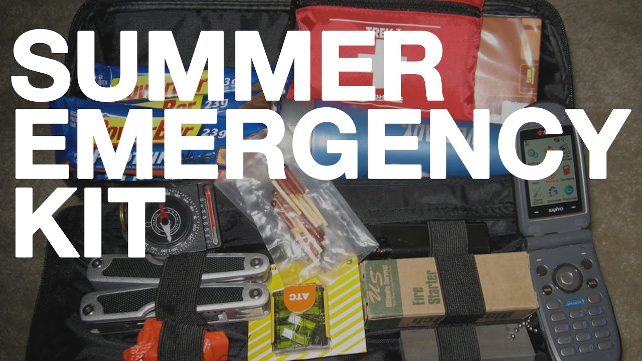 i25 Kia Service Tip of the Week #5 - Summer Emergency Kit - YouTube
