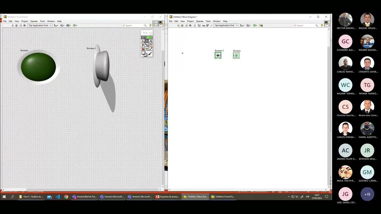 Diseño de Interfaces con Labview y DSC - YouTube