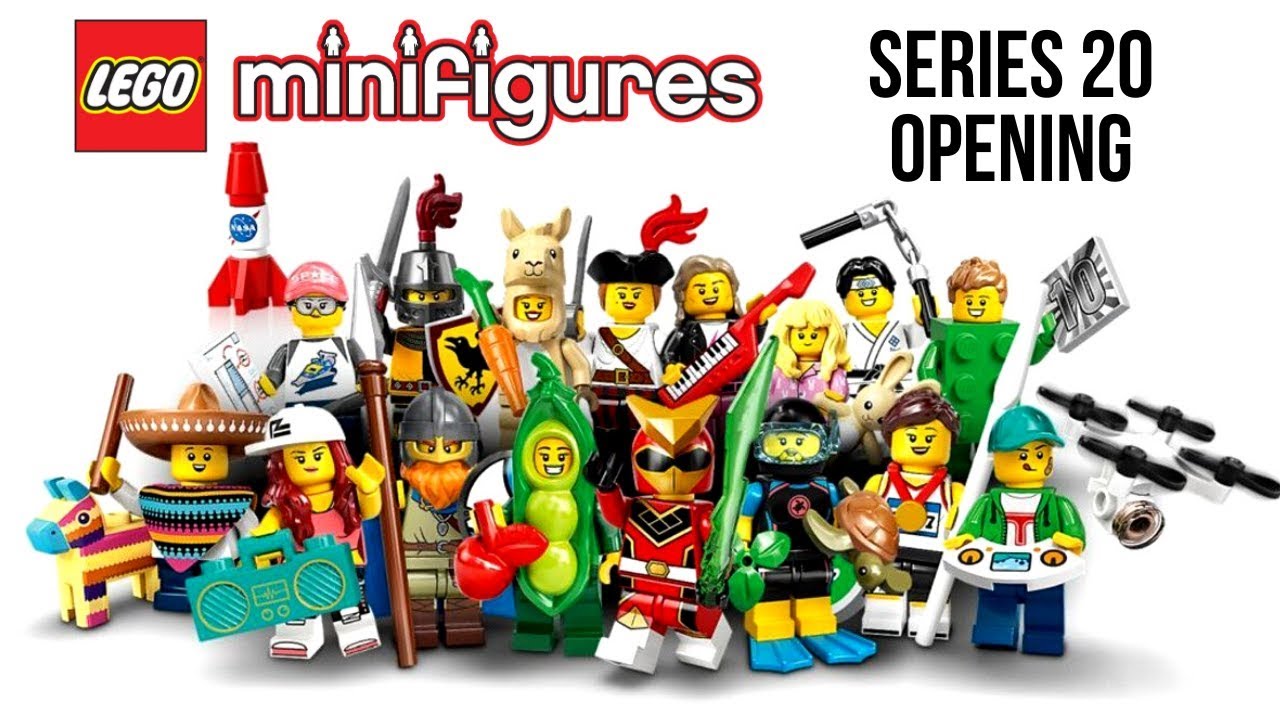LEGO CMF Series 20 - Opening Packs and Reviewing Figures! - YouTube