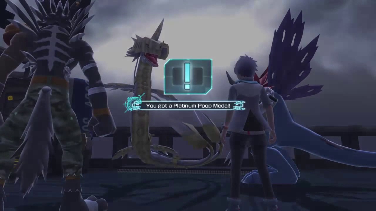 Digimon World: Next Order - Digisalmon and Platinum Poop Medal - YouTube