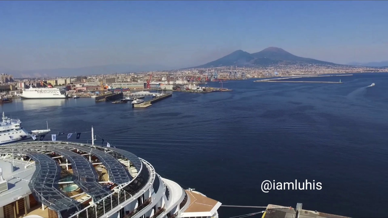 MSC Meraviglia, Drone View. - YouTube