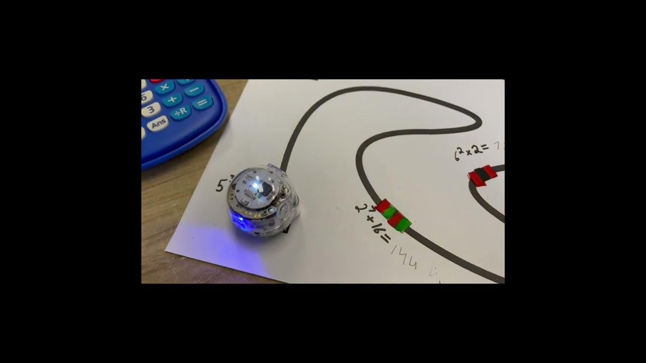 OzoBot Math Map - YouTube