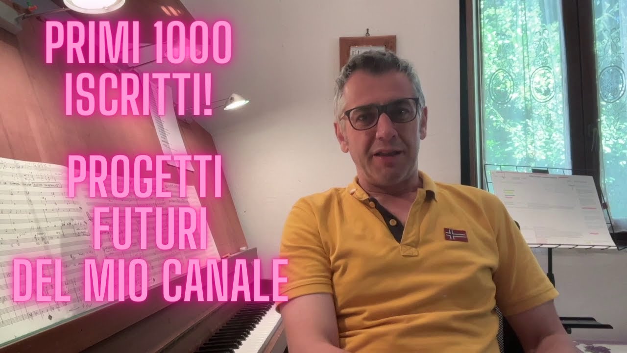 Progetti futuri di questo canale. - YouTube