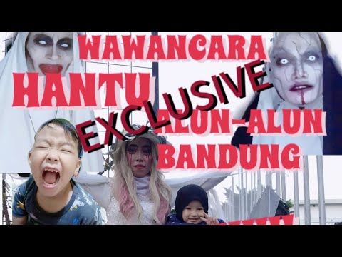 HANTU ALUN ALUN BANDUNG DI KALA SENJA. SEREM GUYS !!