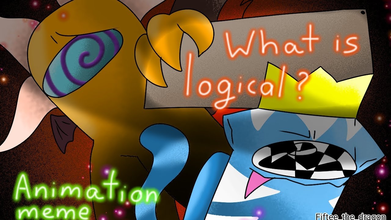 What is logical || animation meme || Among Us (Oc) || FlipaClip - YouTube