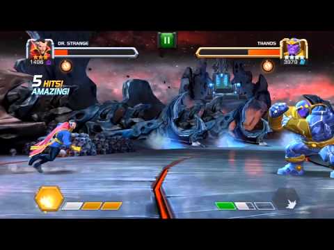 MCOC: Thanos boss fight with my 3* Dr Strange - YouTube