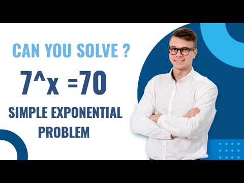 HOW TO SOLVE(ALGEBRA) SIMPLE EXPONENTIAL PROBLEMS - YouTube