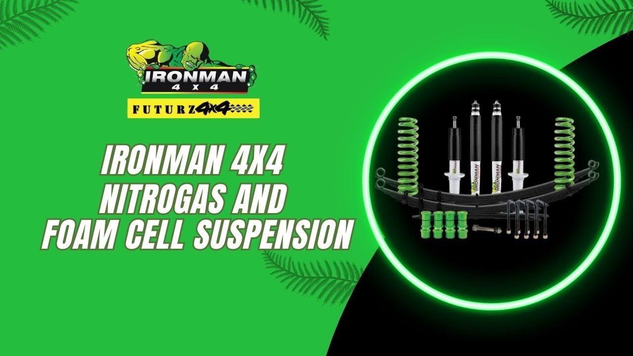 Ironman 4x4 Shocks & Suspension : Nitrogas and Foam cell - YouTube