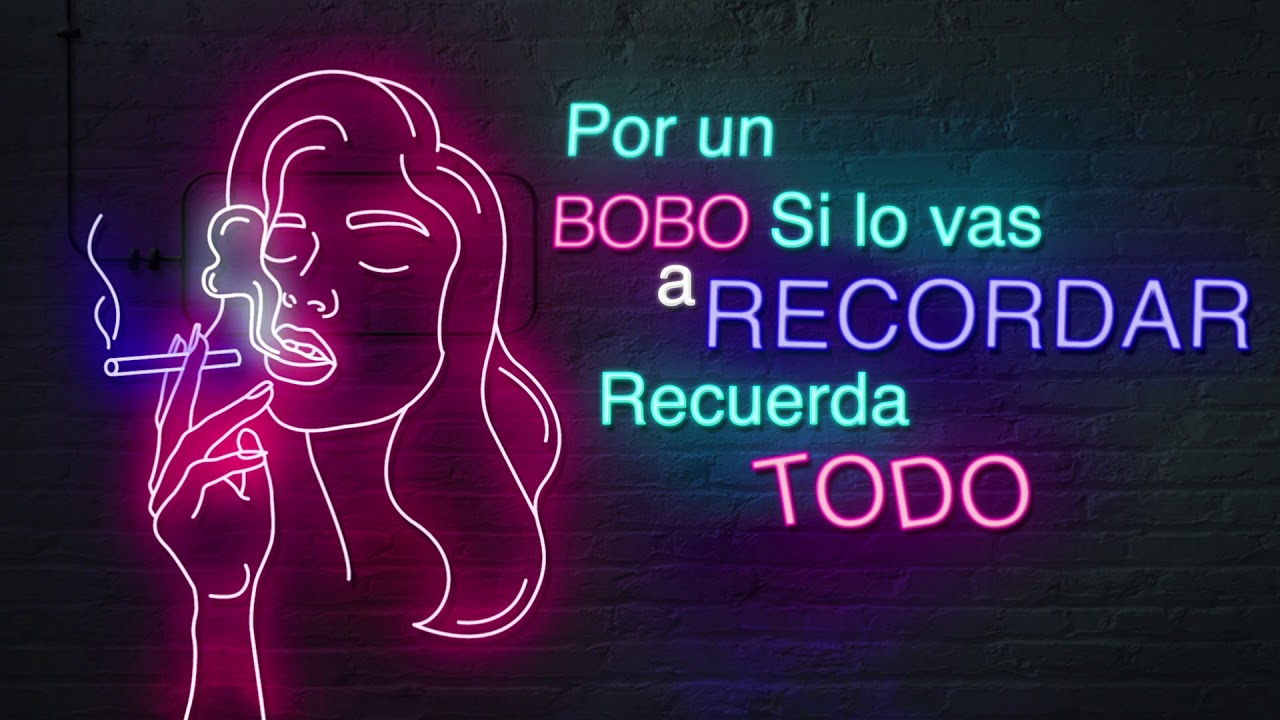 Jace López - Bobo (Video Lyrics) - YouTube