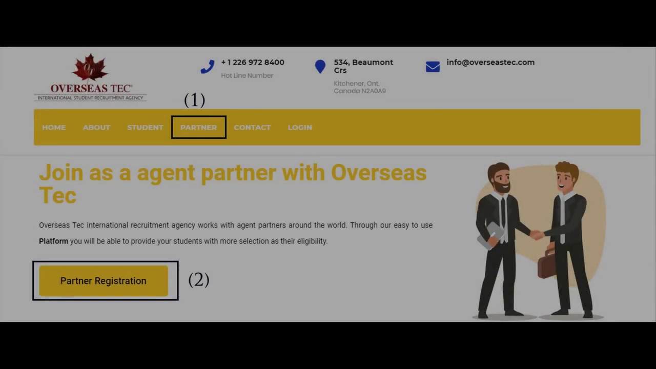 Partner Registration Guidence Step By Step - YouTube