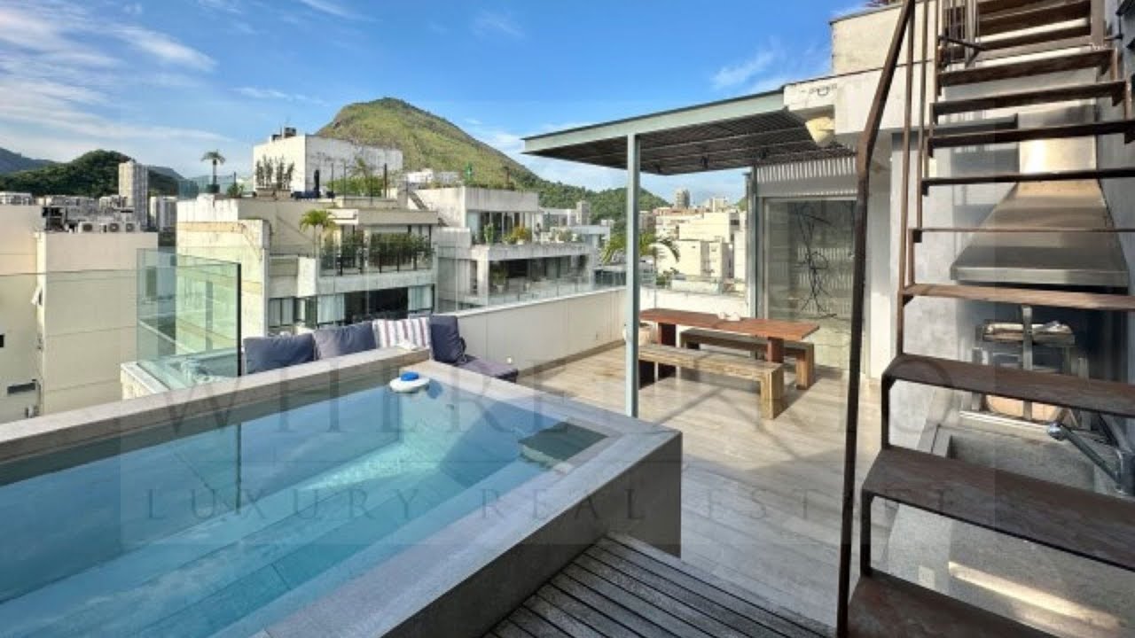 W02.147V - Cobertura triplex de luxo com jacuzzi e terraço em Ipanema ...