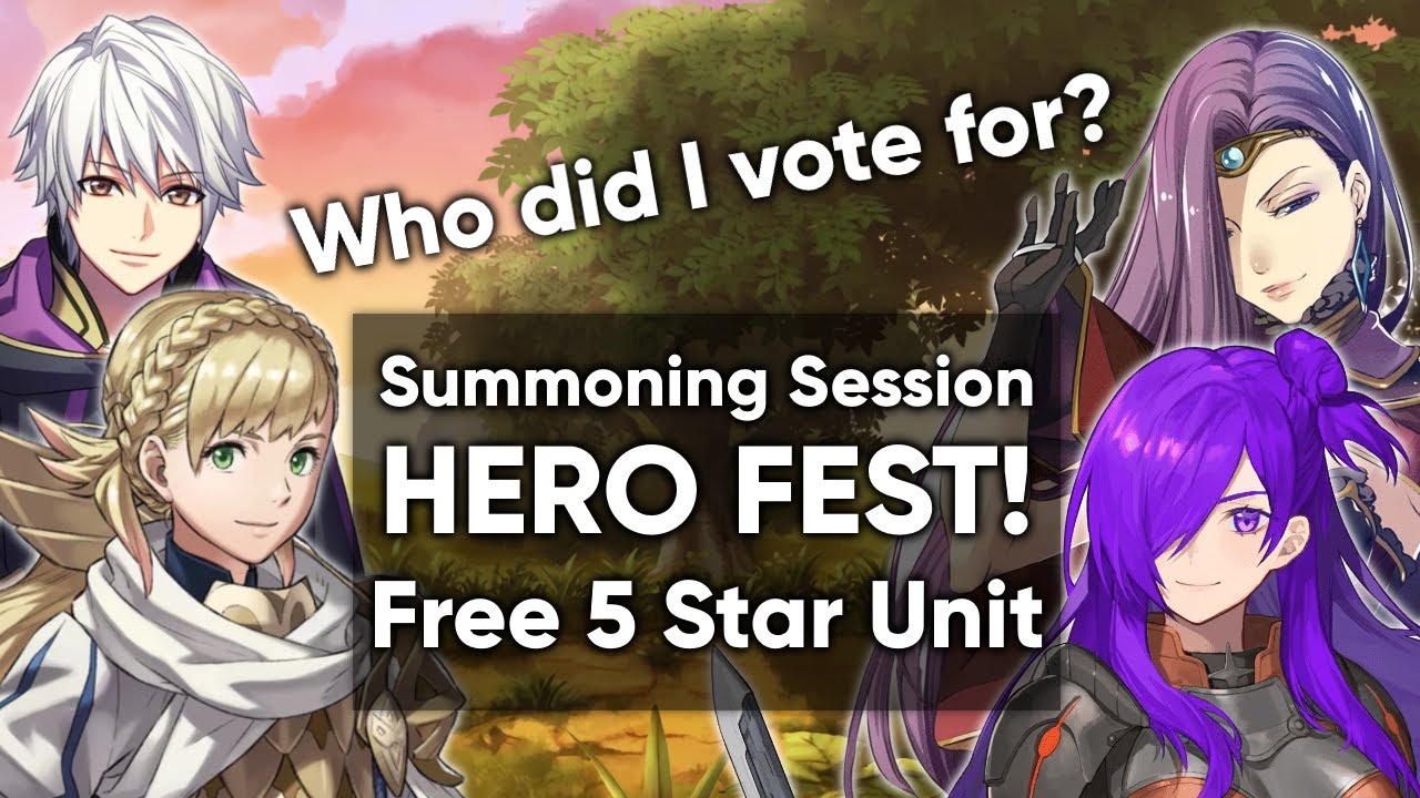 Hero Fest, My CYL7 Votes, & MORE! | Fire Emblem Heroes - YouTube