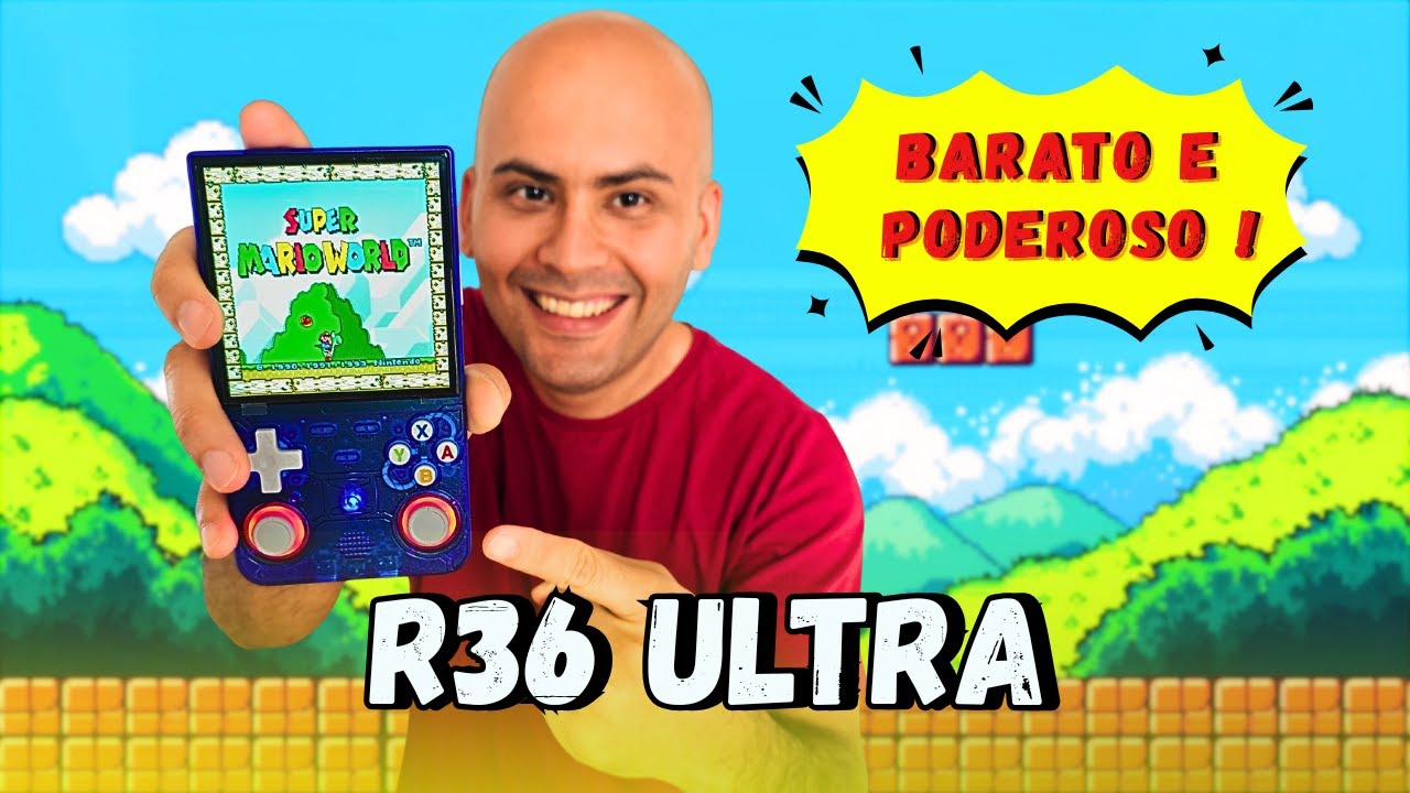 Esse mini console é MELHOR do que você imagina! R36 Ultra review - YouTube