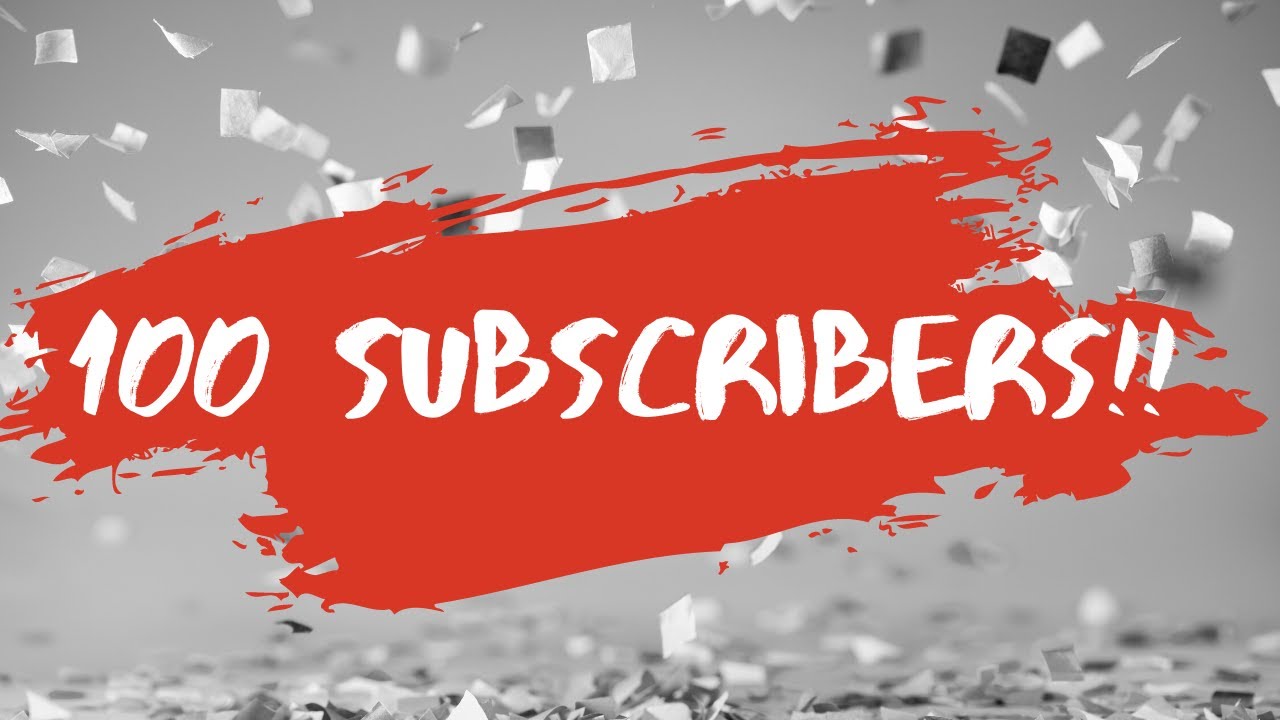 100 Subscriber Celebration and Some Fun Announcements! - YouTube