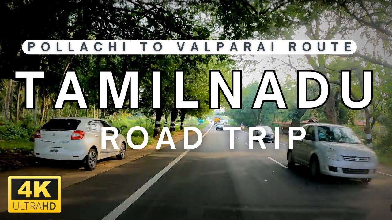 TamilNadu Road Trip 2 - Pollachi to Valparai route - Relaxing drive ...