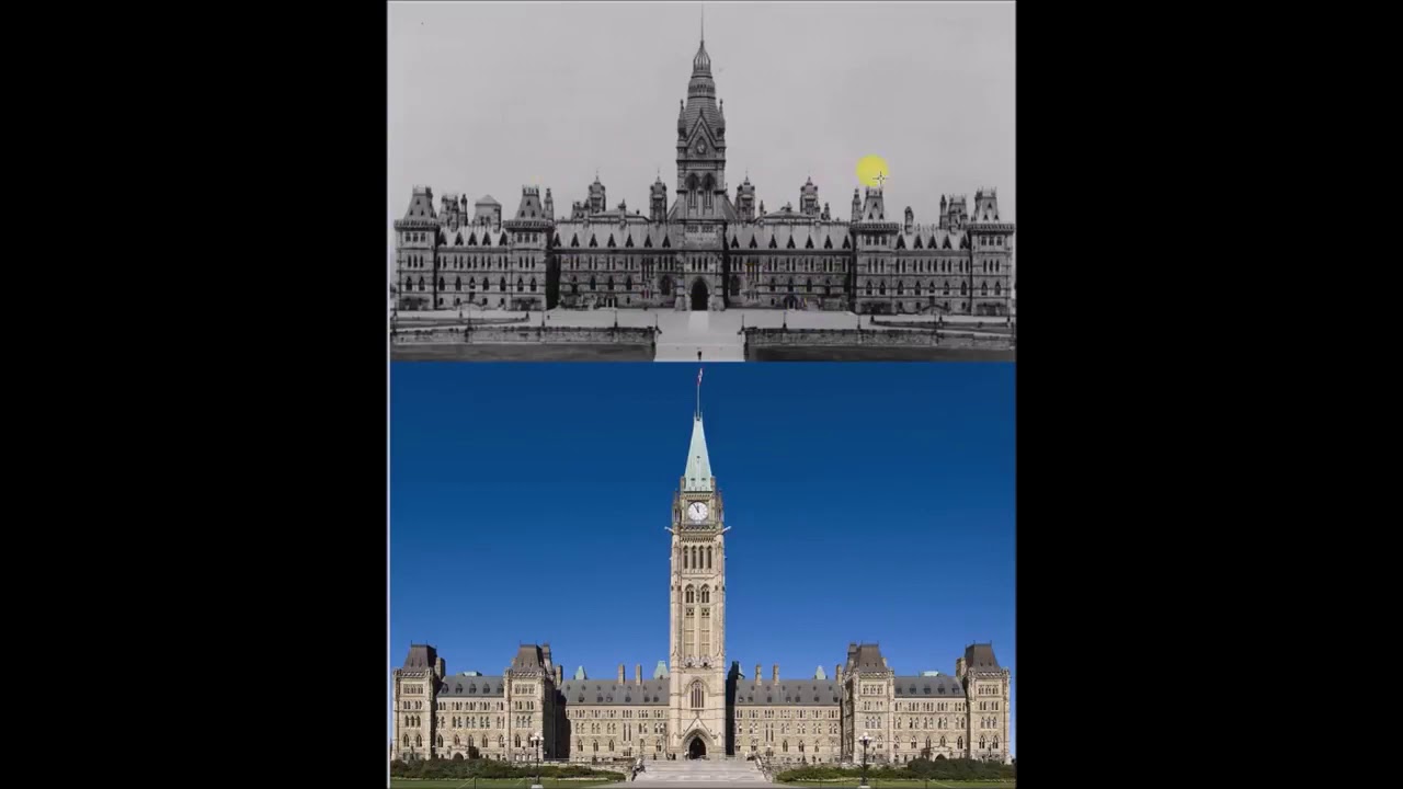 The Canadian Parliament Building ... Burnt and Rebuilt :-) - YouTube